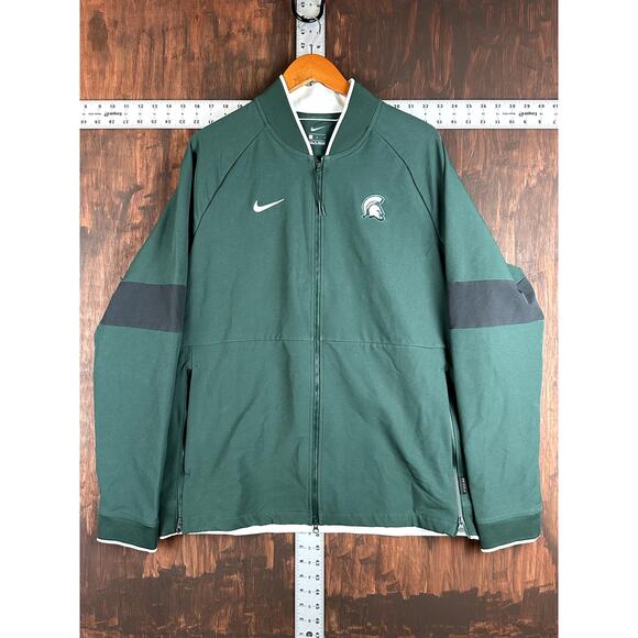 Nike | Jackets & Coats | Nike Michigan State Spartans On Field Sideline ...